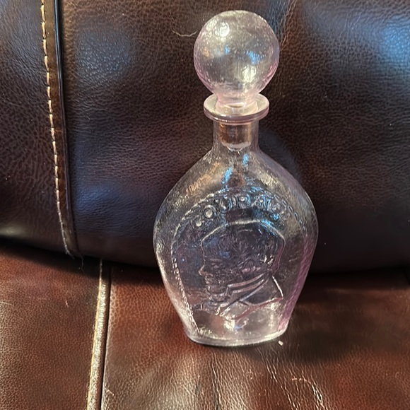 Other | Vintage 196s Courage Rose Colored Whiskey Decanter Bottle ...